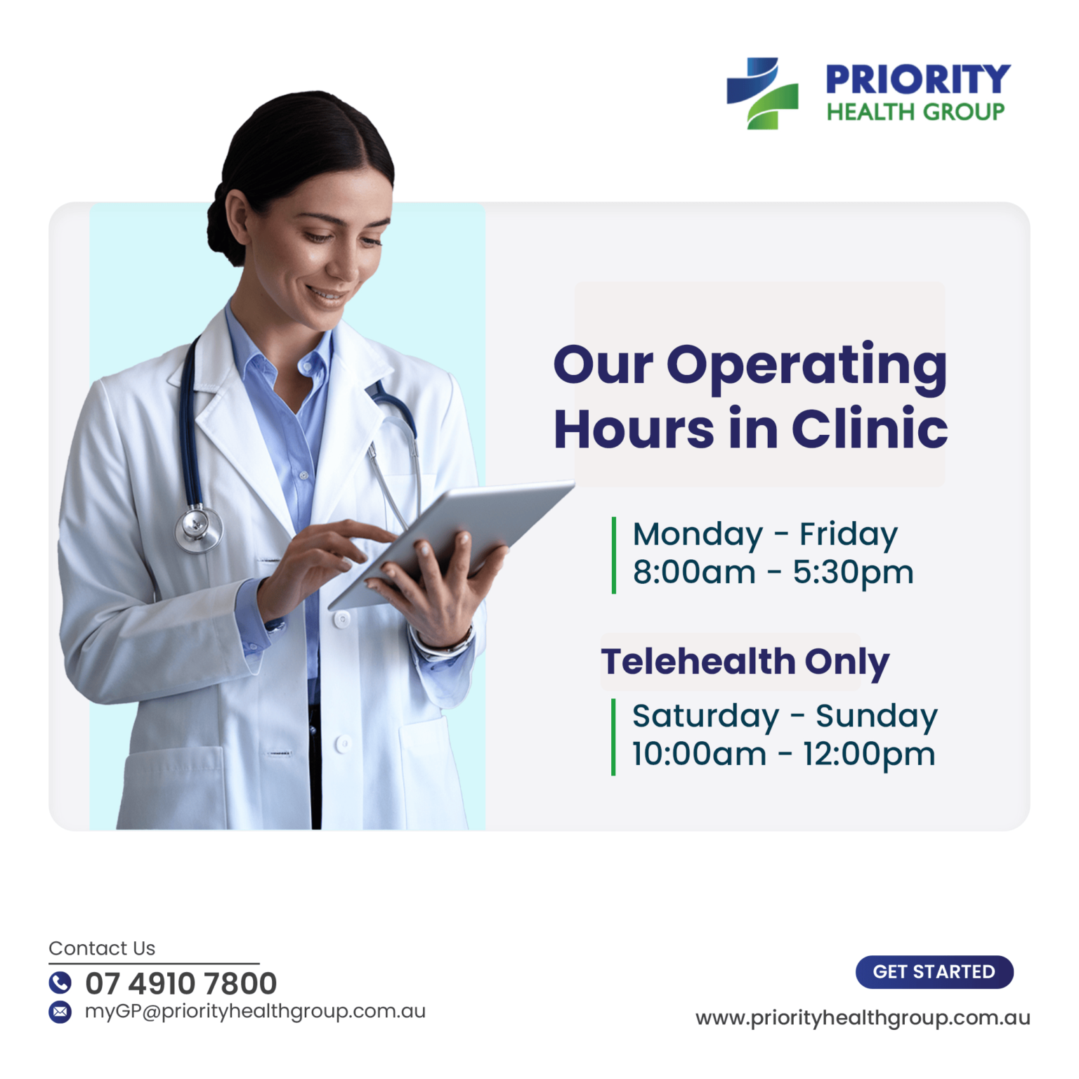 Contact Us - Priority Health Group